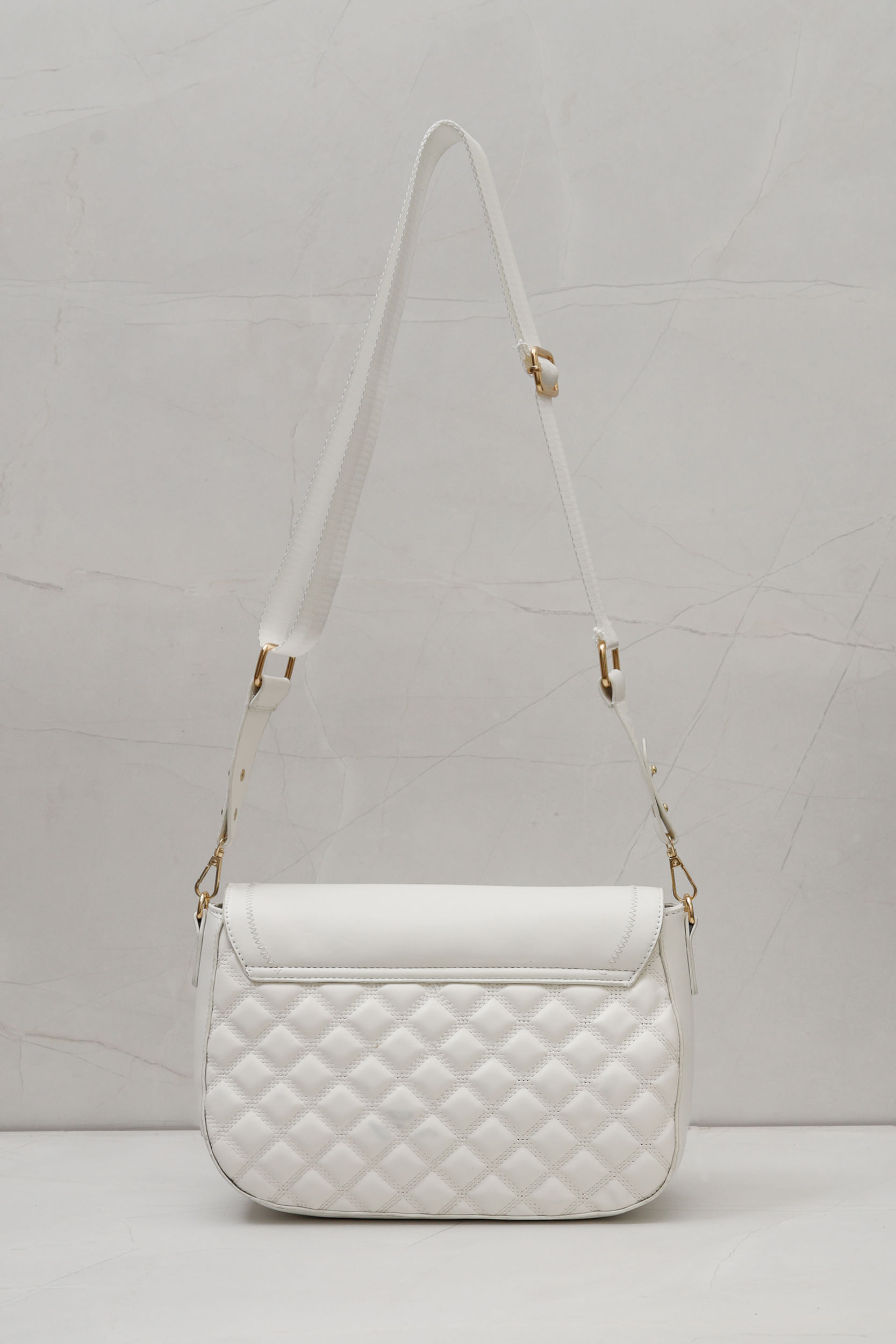 Bolsa Clássica Mini Flap Off-White - Mamô
